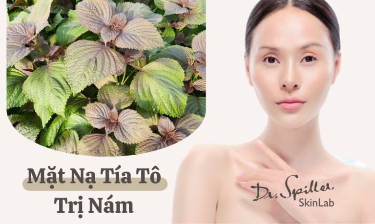 3 cách làm mặt nạ tía tô trị nám siêu đơn giản ngay tại nhà